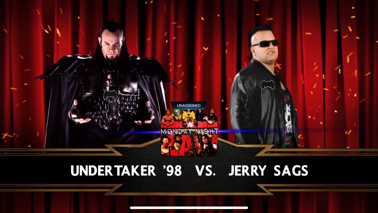 Undertaker Vs Jerry Sags wwf 2k23 - YouTube