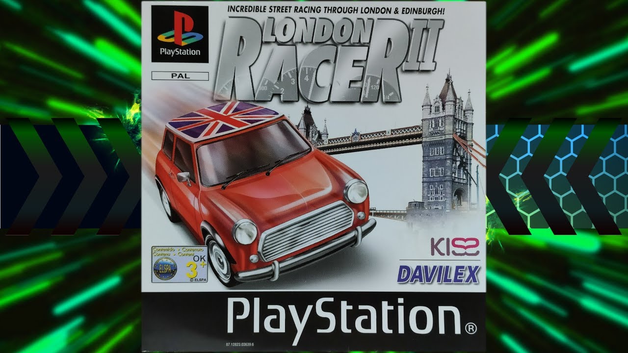 London Racer 2. PS1 gameplay - Let's play demo. No Commentary. - YouTube