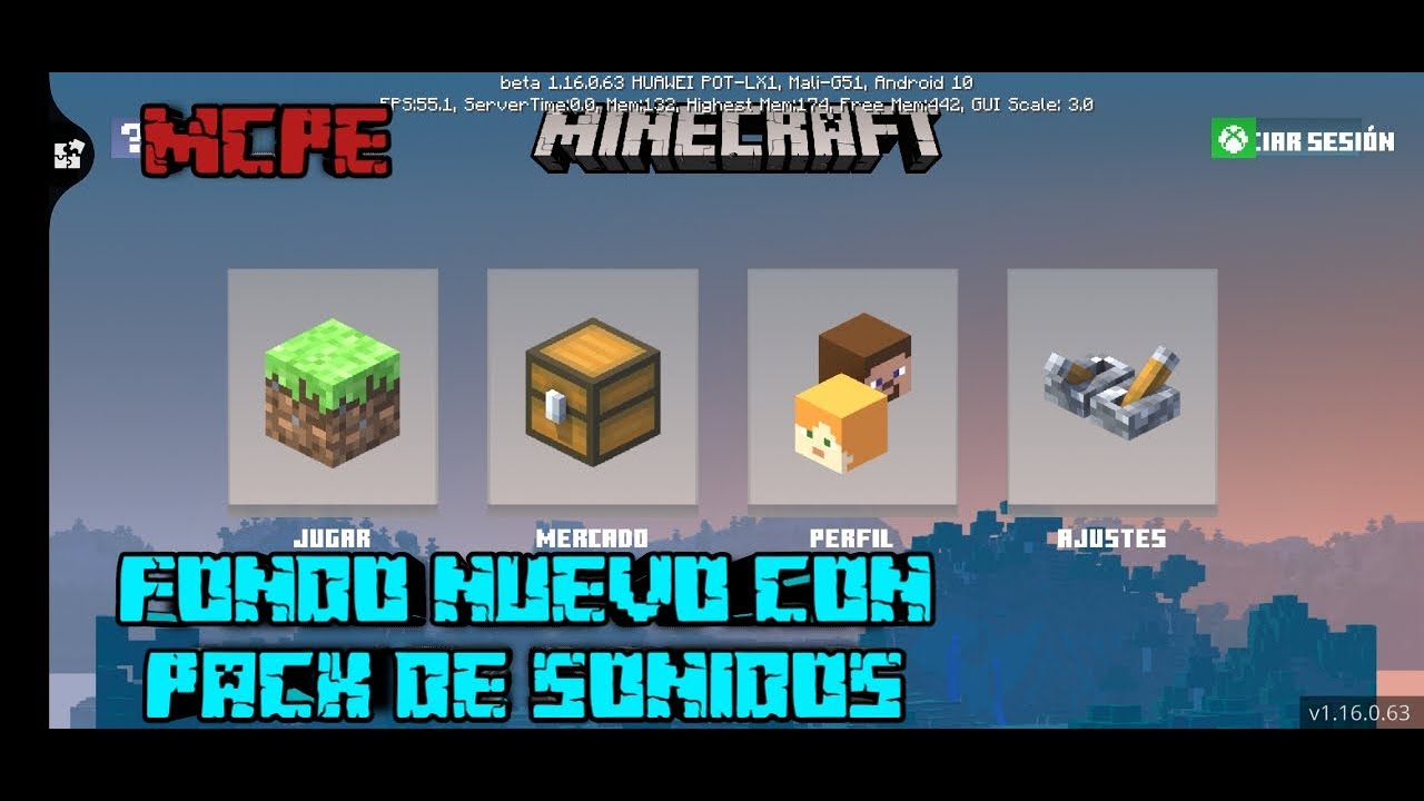 CORE UI CONCEPT PACK PARA MINECRAFT PE - YouTube