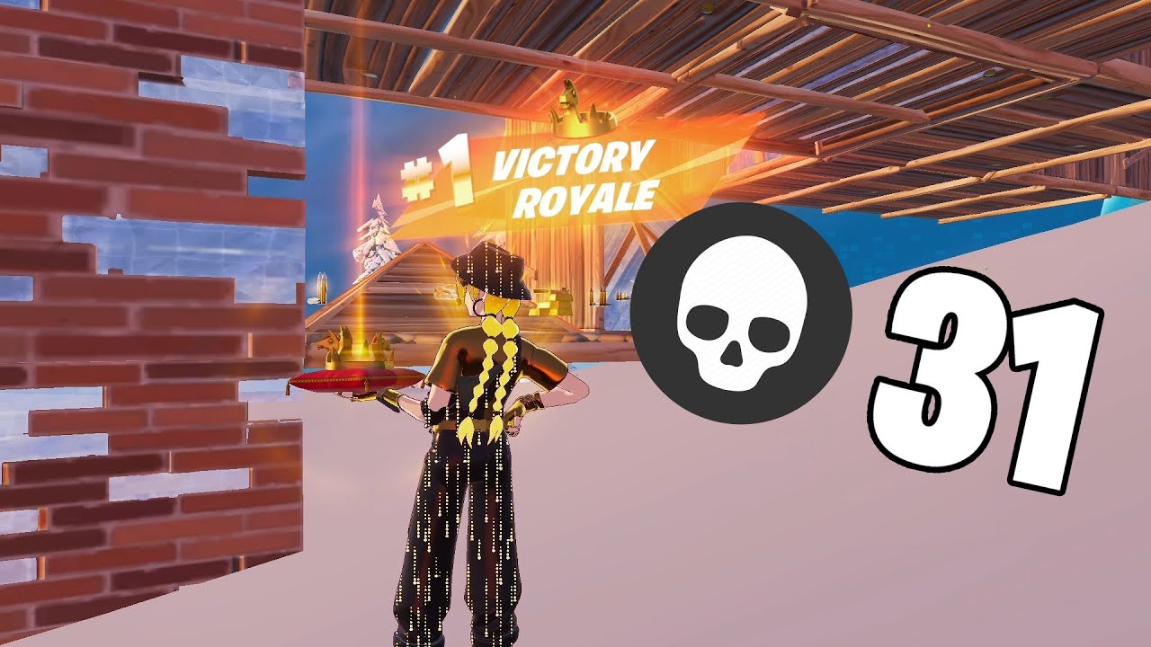 Fortnite High Kill Solo Game 31 Eliminations (Builds Only) Chapter 4 ...