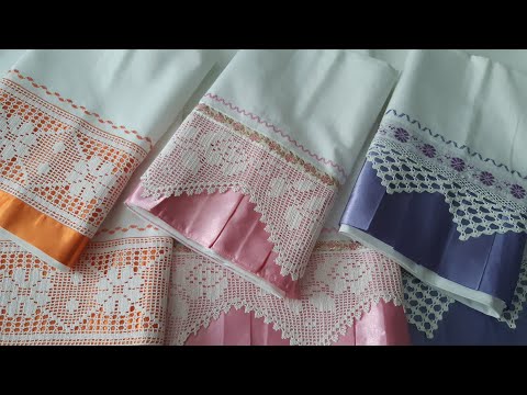 Çeyizlik pikolu dantel yastık uc modelleri