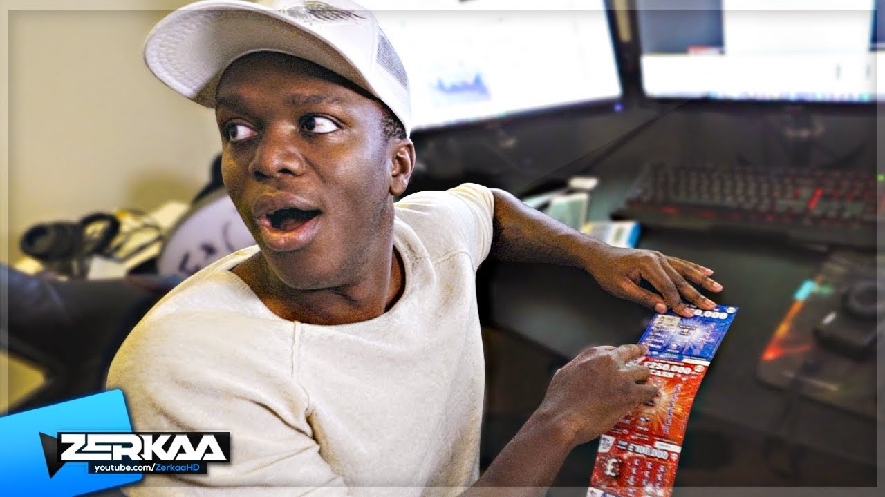 KSI WON £250,000 ON A SCRATCHCARD! - YouTube
