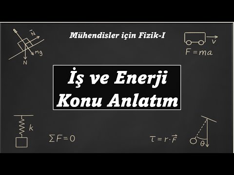 İş ve Enerji Korunumu Tamamı | Konu Anlatım | Üniversite Temel Fizik