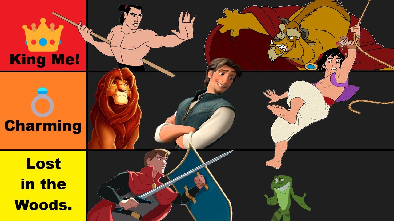Ranking Every Disney Prince - YouTube