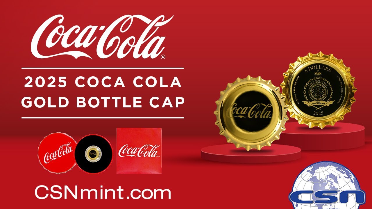PURE GOLD COCA-COLA BOTTLE CAP!!! - YouTube