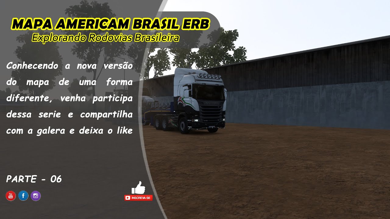 MAPA AMERICAM BRASIL ERB - Conhecendo a Nova Versão Parte - 06 - YouTube