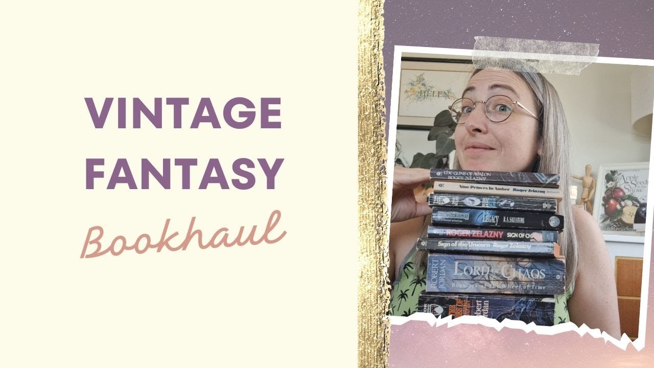 Have you read any of these vintage fantasy books? #bookhaul - YouTube