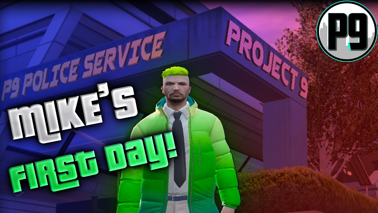 Project 9 RP (UK) ┃ Mike Slizkowski First Day ┃Interview With PD ┃ GTA ...