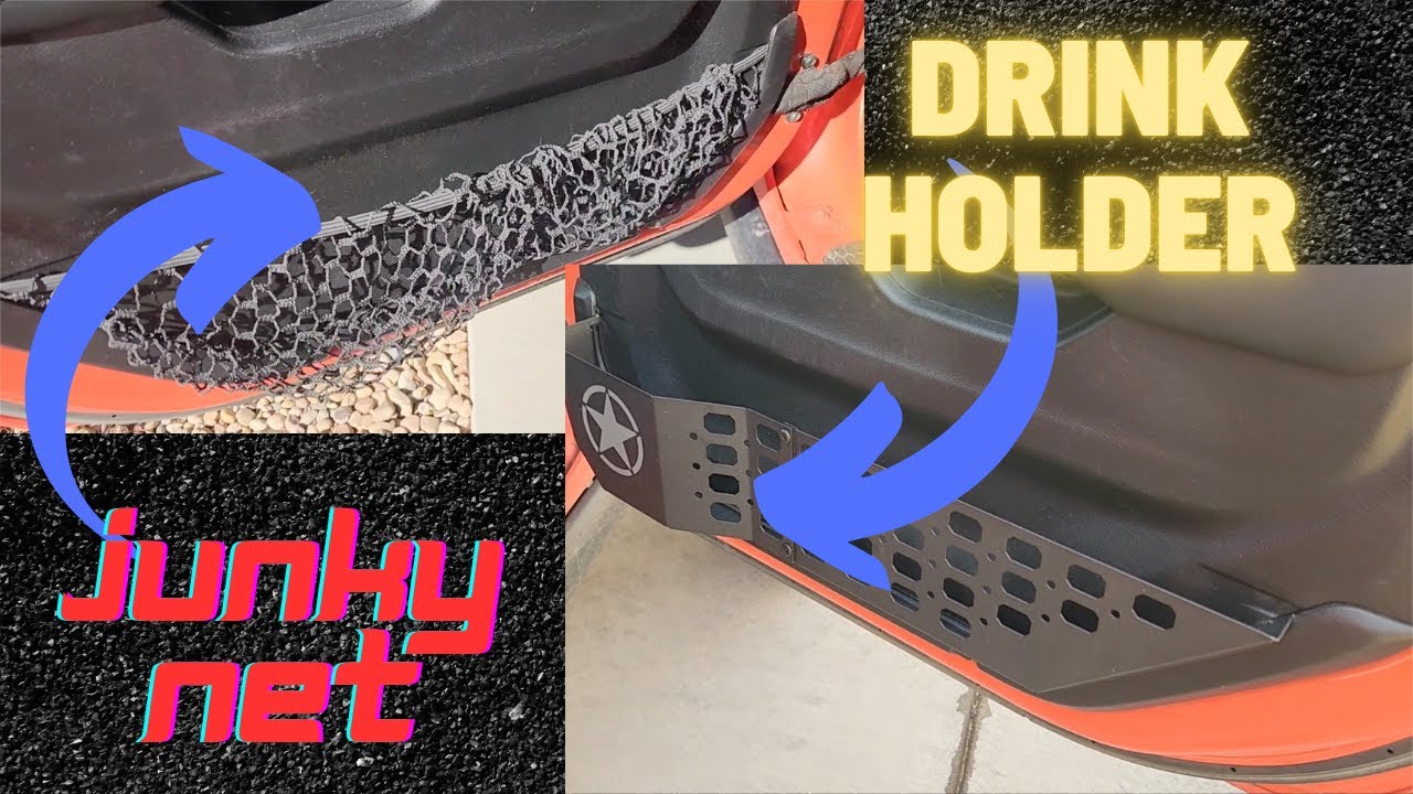 Replacing your Jeep JL (2018 - 2025 Wrangler) Door Nets in Minutes ...