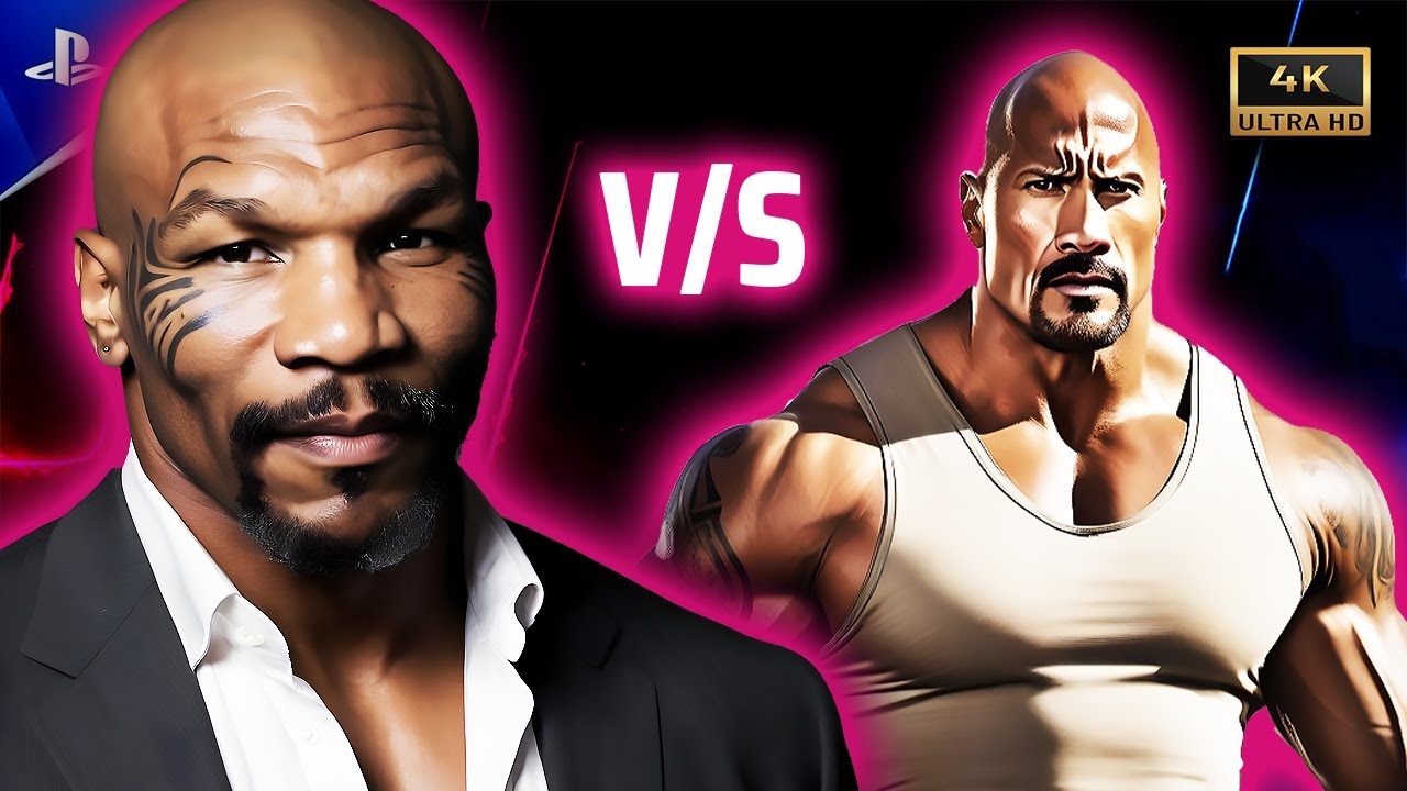 Mike Tyson vs Dwayne " The Rock " Johnson UFC 5 | Rocking KO - YouTube