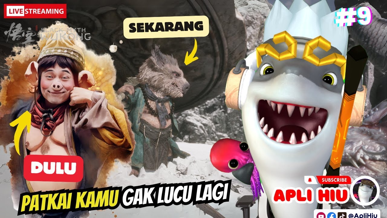 MENJADI TEMAN BAIK SILUMAN BABI SI CU PAT KAY - Black Myth Wukong #9 ...