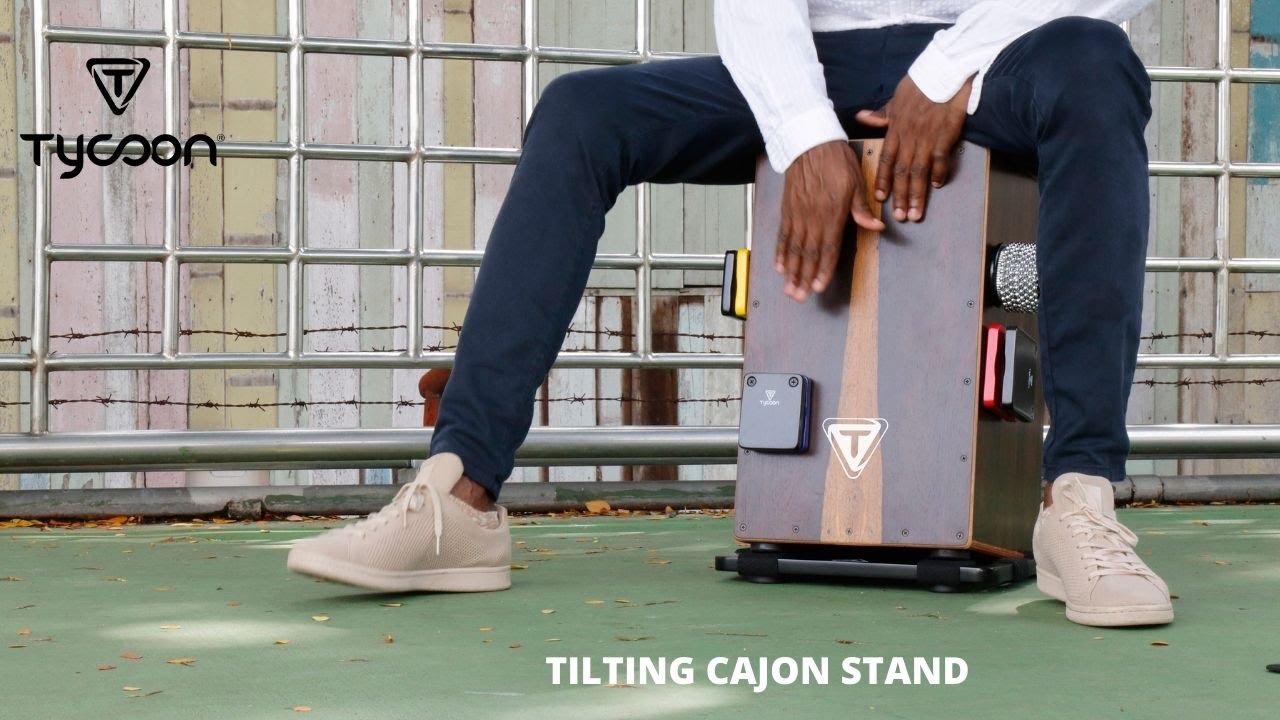 Tilting Cajon Stand - YouTube