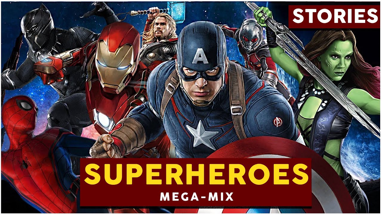 Ultimate Superhero Stories (Super-Mega-Mix) - YouTube
