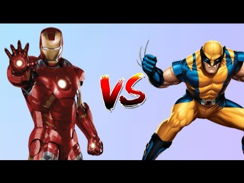 Iron Man VS Wolverine | Marvel and DC - YouTube