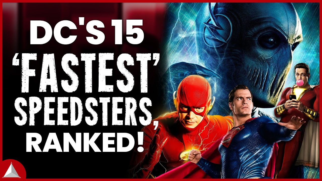 DC's 15 'Fastest' Speedsters, Ranked! - YouTube