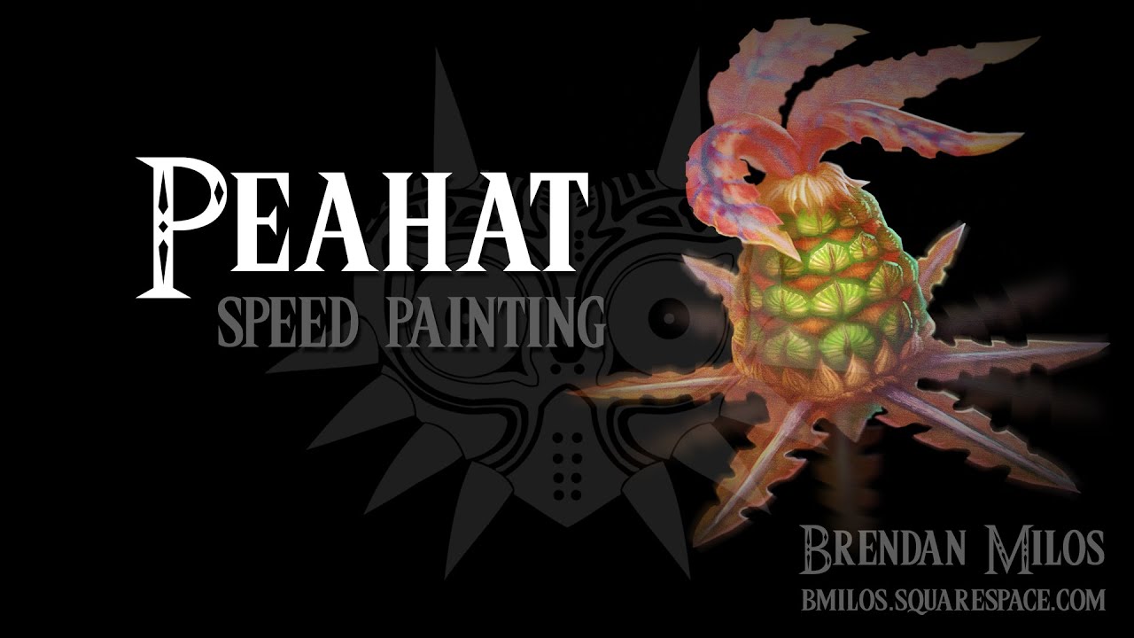 Let's Paint! Majora's Mask - Peahat - YouTube