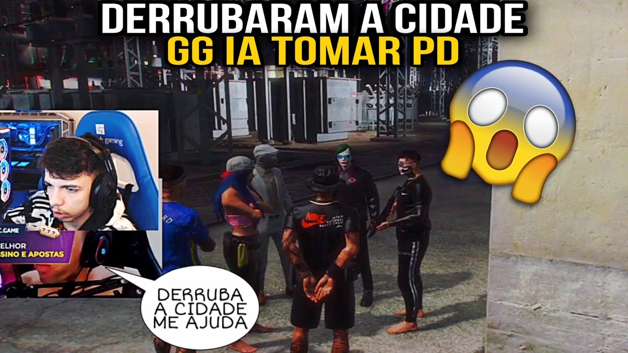 GG IA TOMAR PD E PEDIU PRA DERRUBAREM A CIDADE KKK | CIDADE CAIU | FC ...