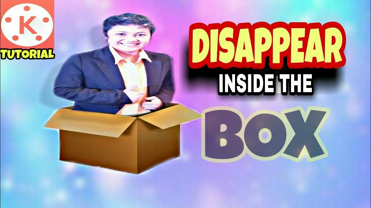 DISAPPEAR INSIDE THE BOX/ EDITING TUTORIAL/TAGALOG/ kinemaster - YouTube