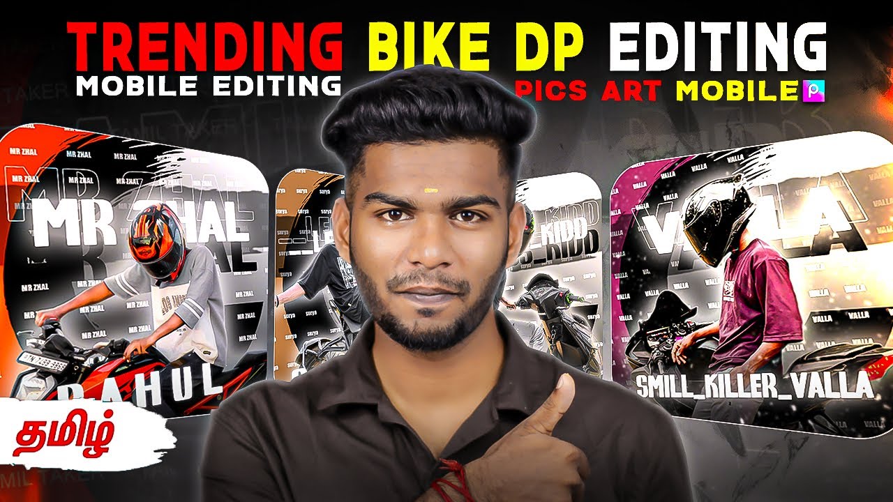 Trending DP BIKE PHOTO EDITING 🔥 தமிழ் Bike dp style photo editing in mobile @PhotographyTamizha ...