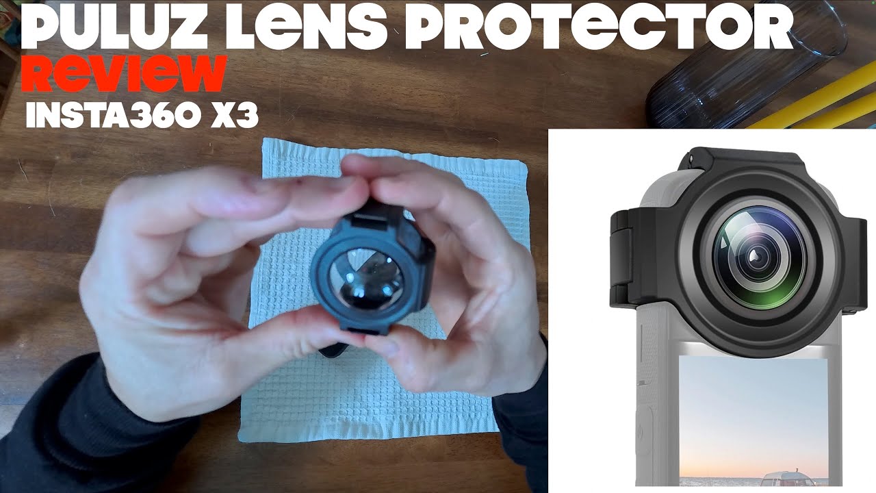 Insta360 X3 Lens Protector, Puluz Optical Lens Protector - YouTube