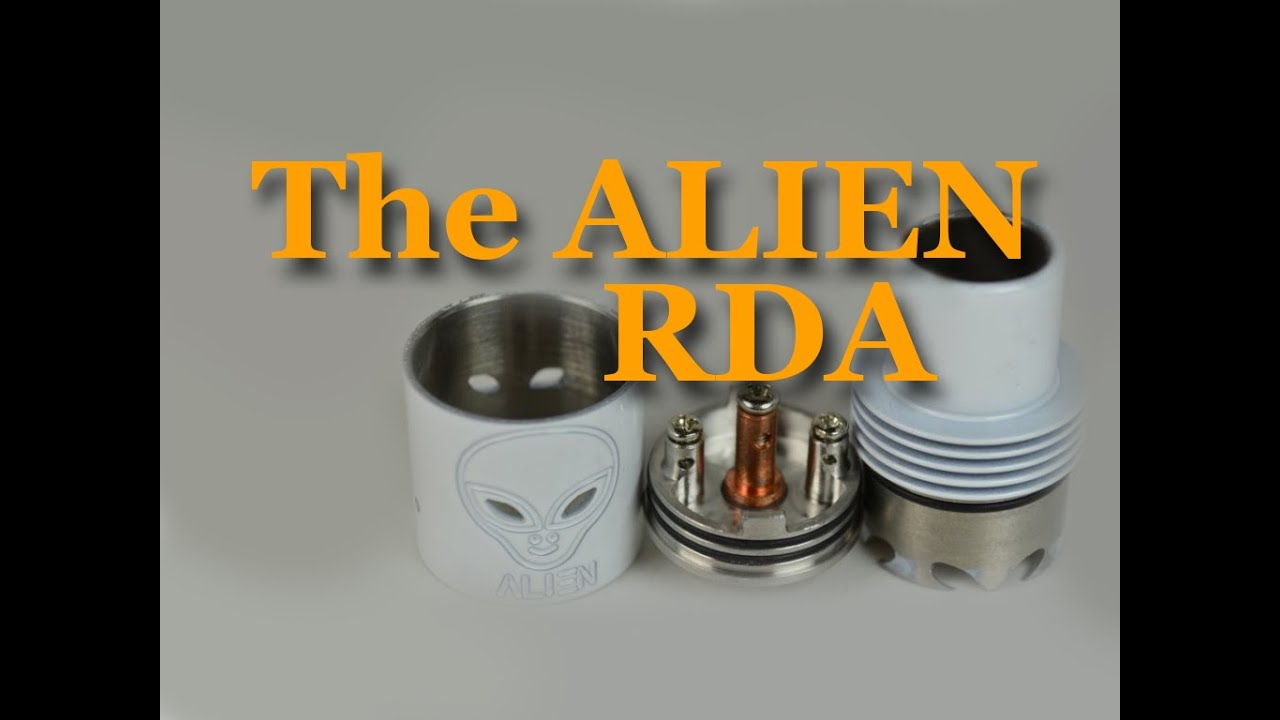 Alien RDA Review - Flavor on a Cloud Chaser? - YouTube