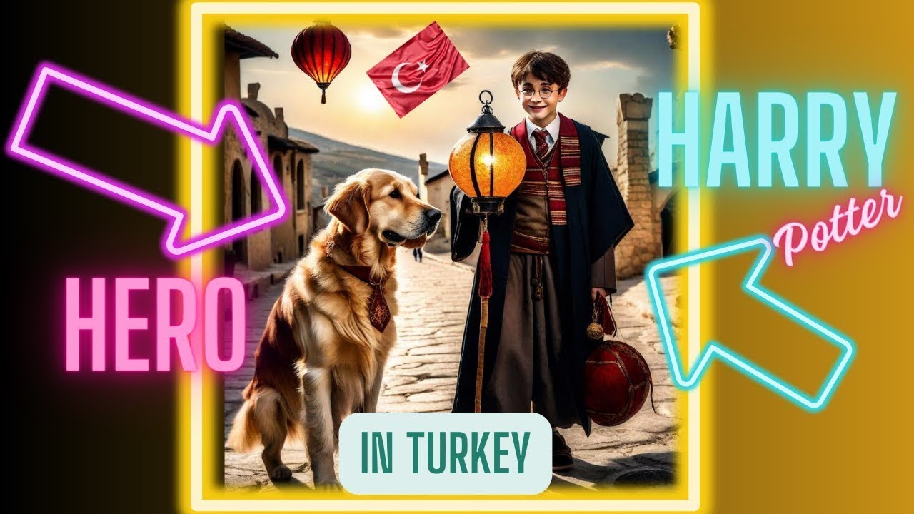 HARRY POTTER AND HERO IN TURKEY 🐶 | THE MOST BEAUTIFUL CREATIVE ...