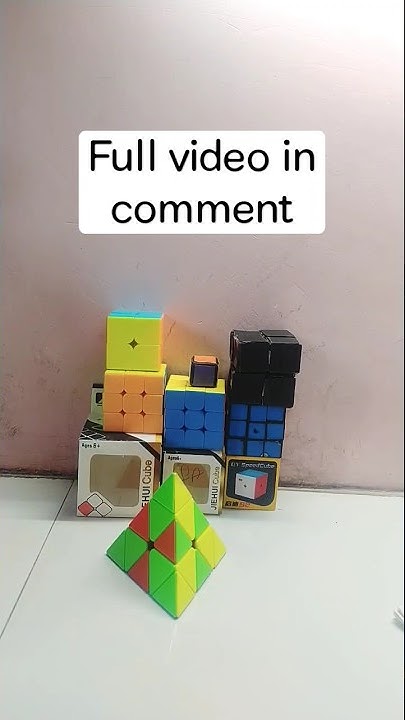 checkar board pattern on pyraminx cube #shorts - YouTube