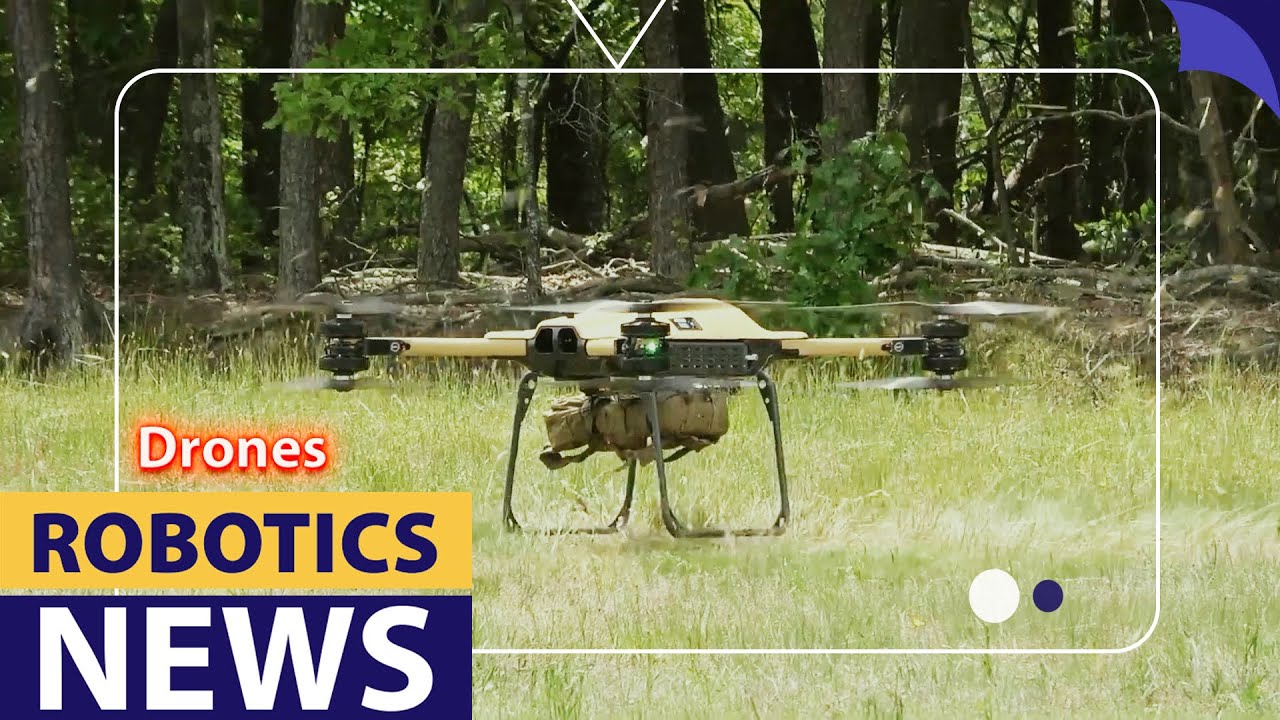 Autonomous Unmanned Aerial Vehicle for Logistics Resupply - YouTube