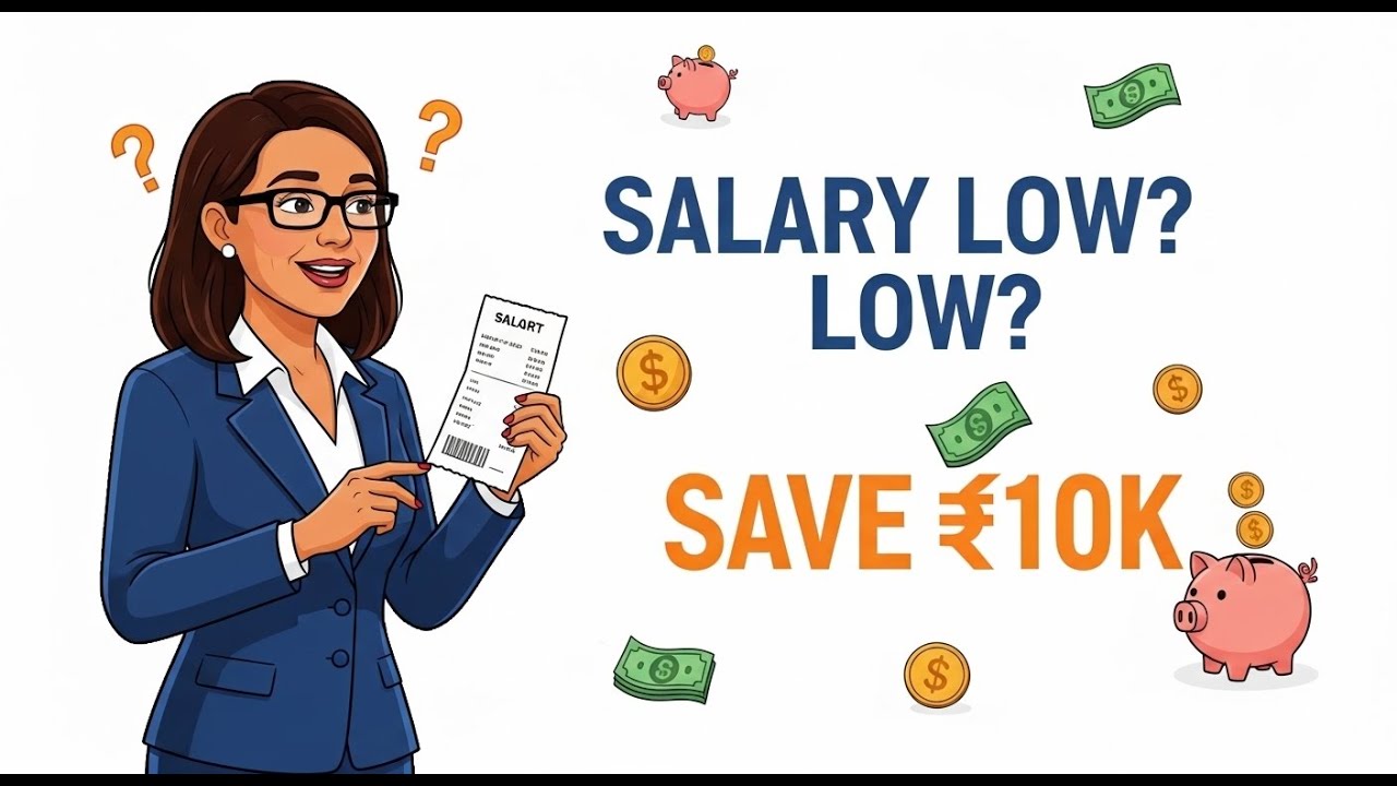 How to Save ₹10,000 Every Month (Simple Plan for Low Salary) - YouTube
