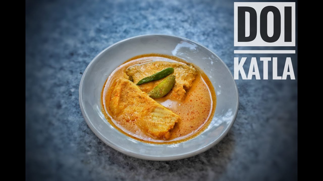 || DOI KATLA || DAHI MAACH || EASY AND QUICK 2 STEP RECIPE || FISH IN ...