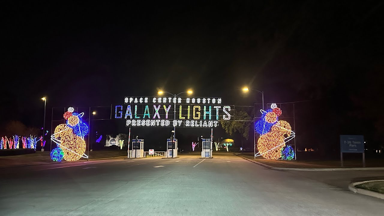 NASA Galaxy Winter Lights / Christmas Lights! 🎄🎆🥳 - YouTube