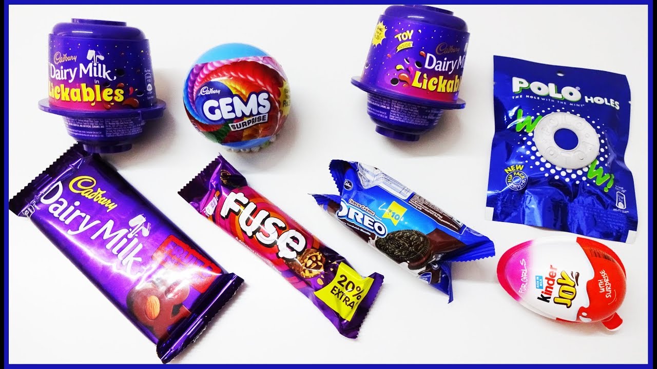 Lots of Surprise Toys Chocolates And Candies | Mouthwatering and ...