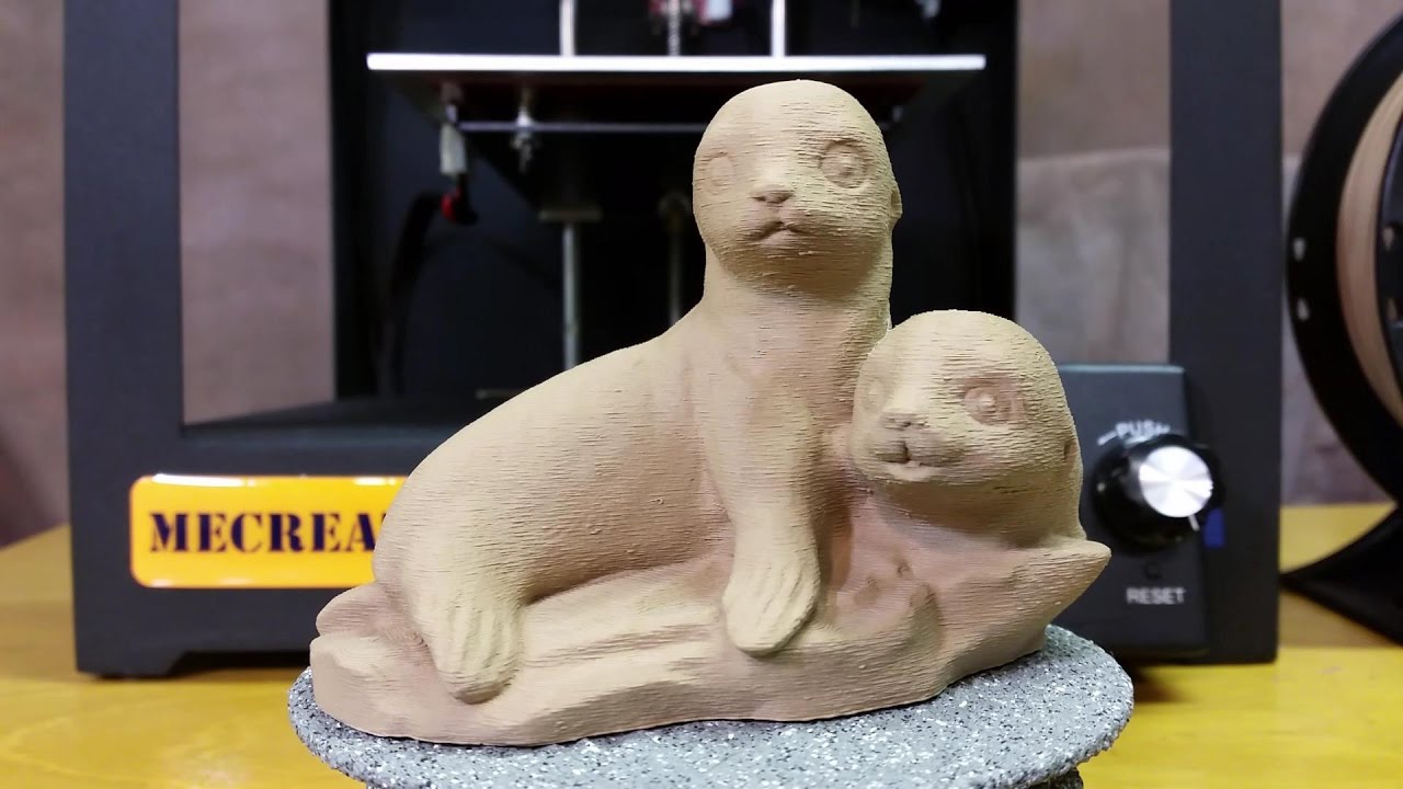 First Look at Hatchbox Wood PLA - YouTube