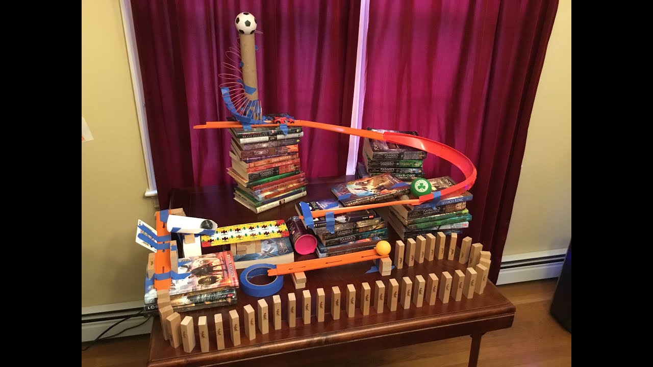 Cool Rube Goldberg Machine - YouTube