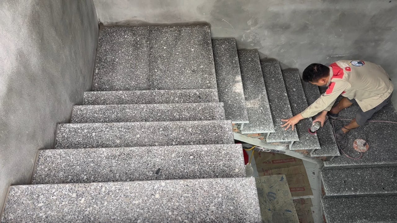 How To Build & Install Granite Stairs For Your New Home | Complete ...