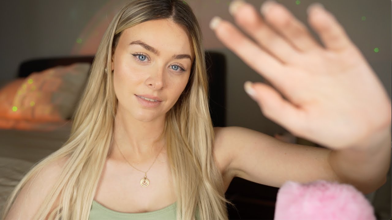 ASMR Classic Head Massage, Hair play, Pillow Sounds w/ Whisper Ramble - YouTube