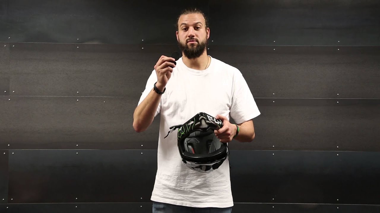 full face helmet install - YouTube
