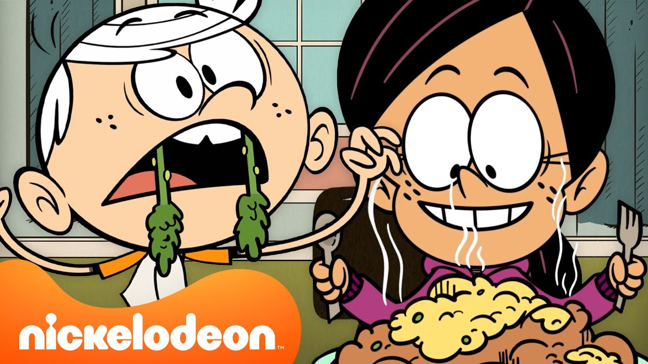 Loud House & Casagrandes Characters Eating DINNER for 71 Minutes ...