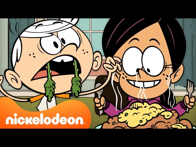 Loud House & Casagrandes Characters Eating DINNER for 71 Minutes ...