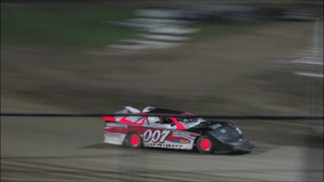 Racing - T.Q. Late Models (Feature Race) at Bubba Raceway Park 8-23-14 ...