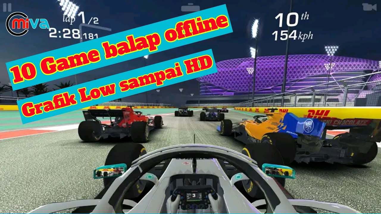 10 game balap offline grafik biasa sampai HD - YouTube