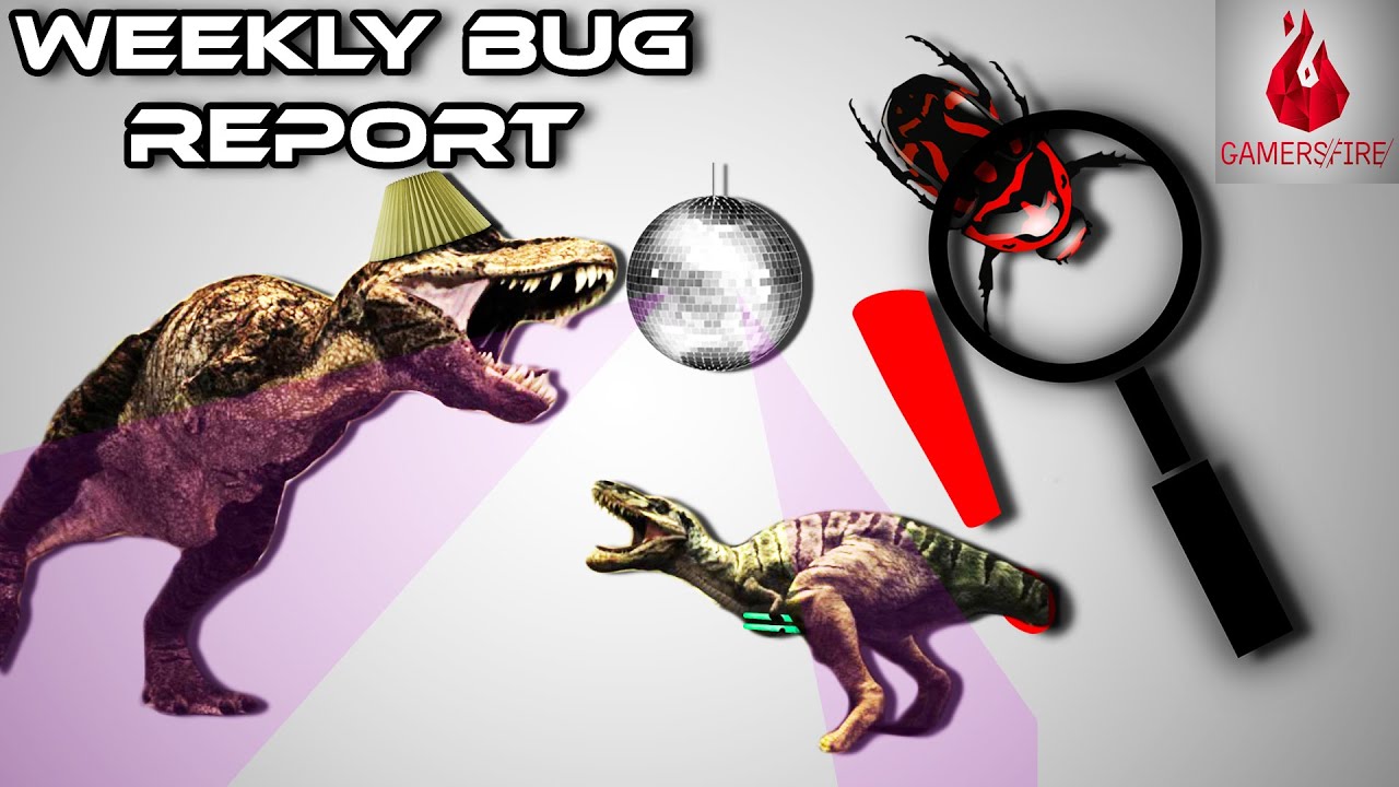 DINOSAUR RAVE! - Weekly Bug Report #1 - January 2016 - Gamersfire - YouTube