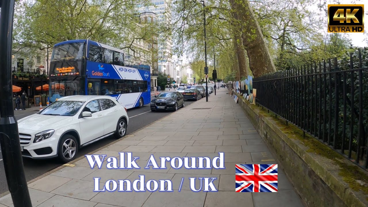 Paddington - London / UK, Walk Around, 4K City Tour - Spring 2024 ...
