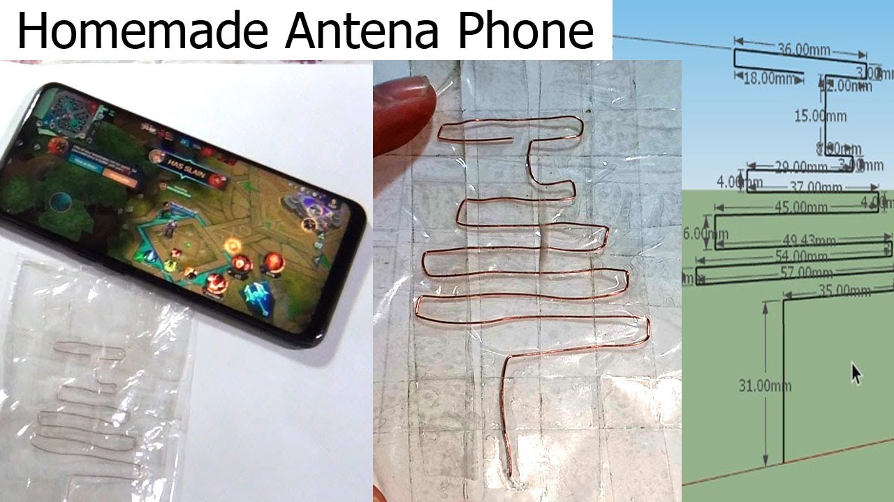 Homemade Antenna Phone Boost WIFI also - YouTube