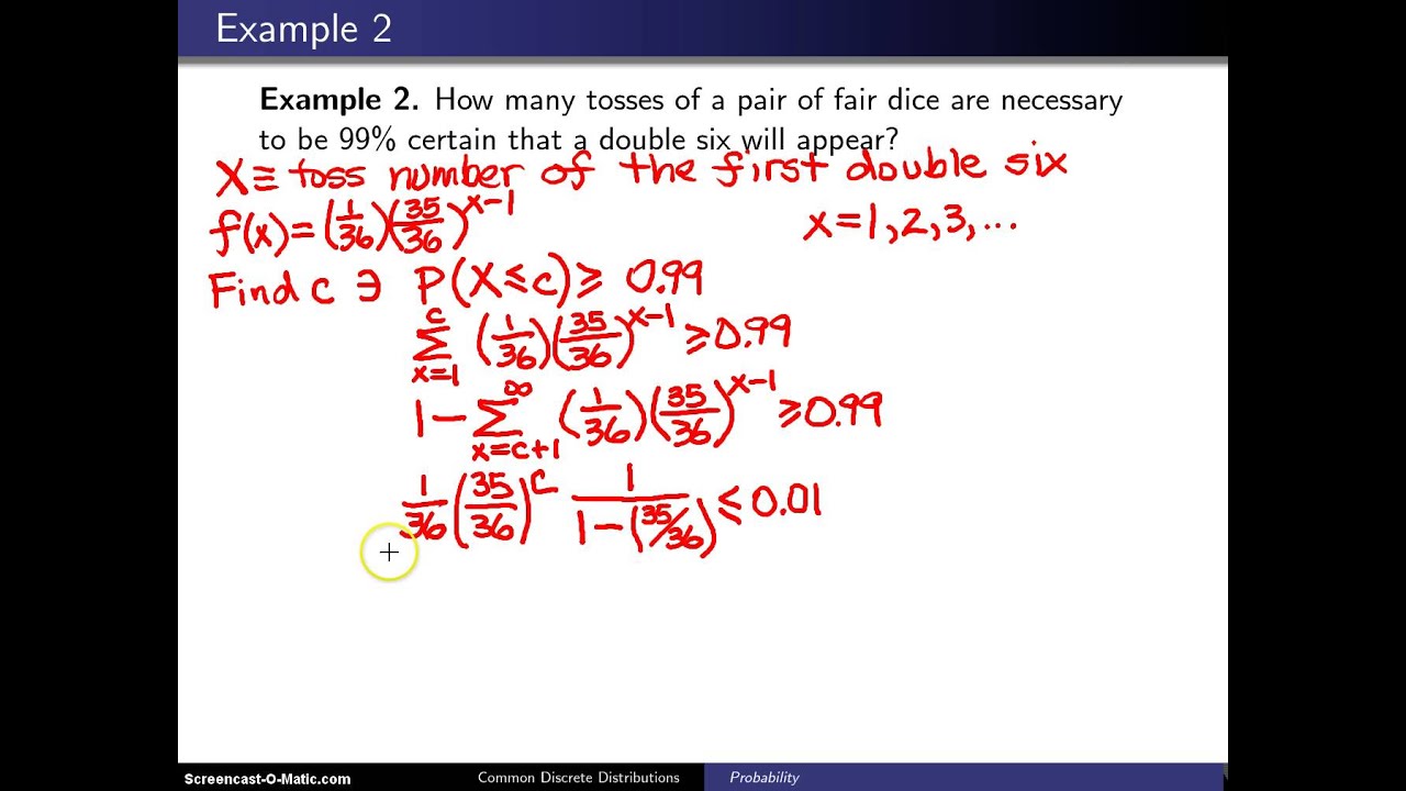 Geometric Distribution Example 2 YouTube geometric-distribution-example-2-youtube