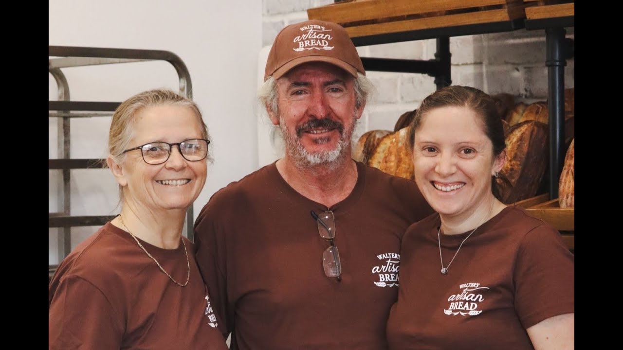 Walter's Artisan Bread opens in town's main street - YouTube
