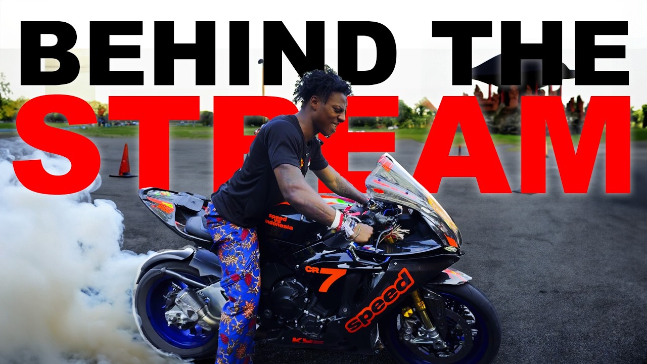 We SURPRISED IShowSpeed in Bali with a Custom R1M! (Behind the Stream ...