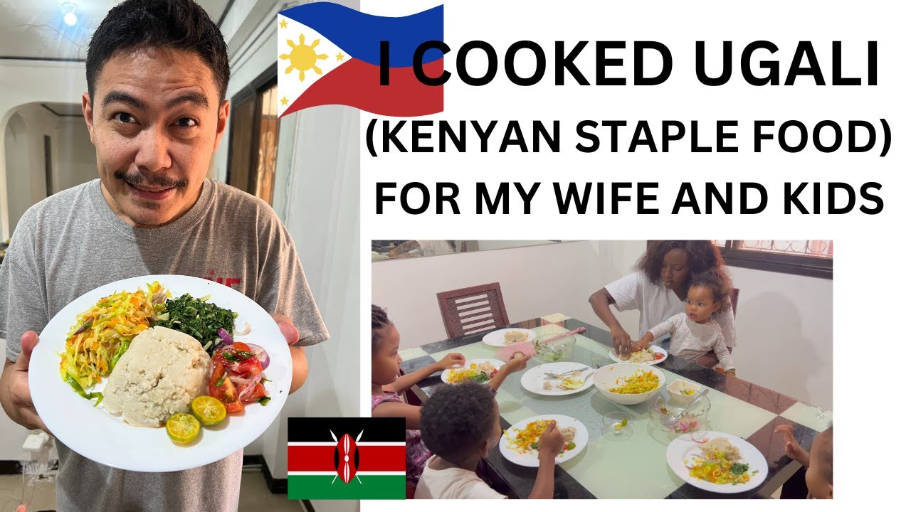 I COOKED FOR MY FAMILY UGALI Kenyan staple food | FILIPINO COOKS ...