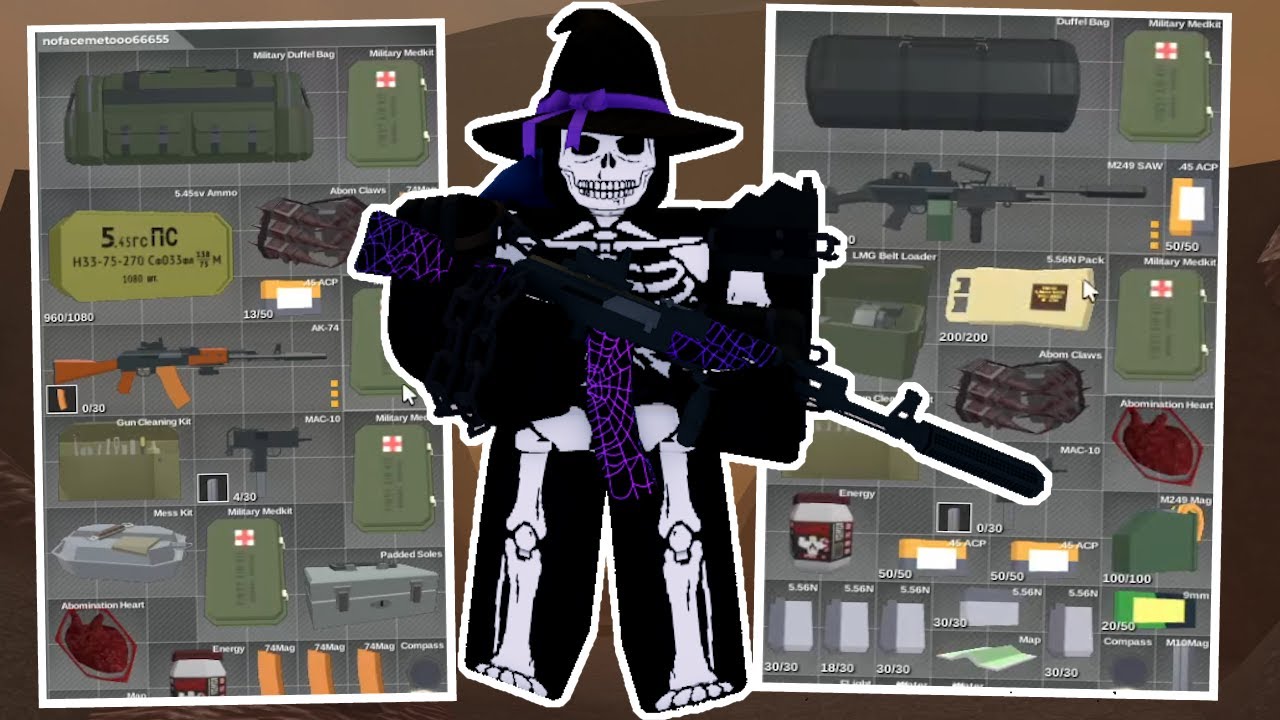 SKELETON TAKES OVER STACKED SERVERS Roblox Apocalypse Rising 2 - YouTube