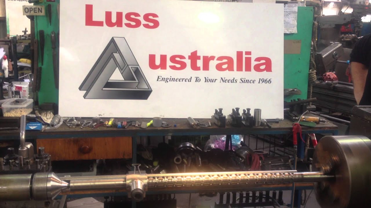 Level Winder Part 2 continous thread, fishing winder - YouTube